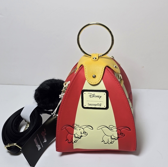 Loungefly | Bags | Loungefly Disney Dumbo Circus Tent Figural Crossbody ...